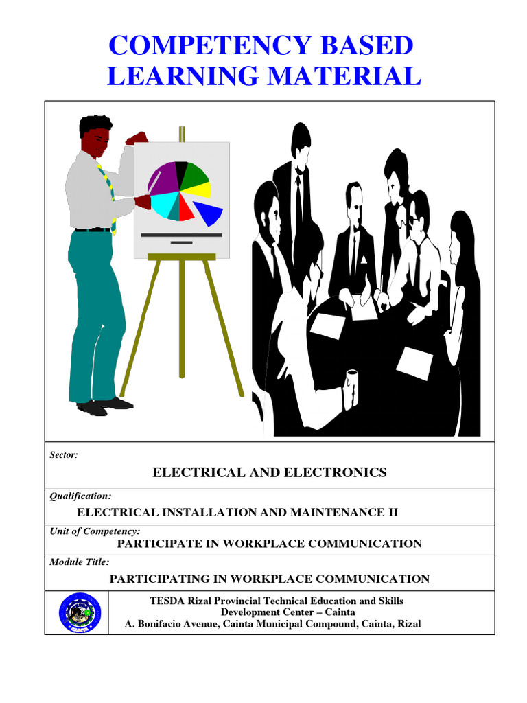 Basic Participate in Workplace Comm. | PDF | Communication | Information