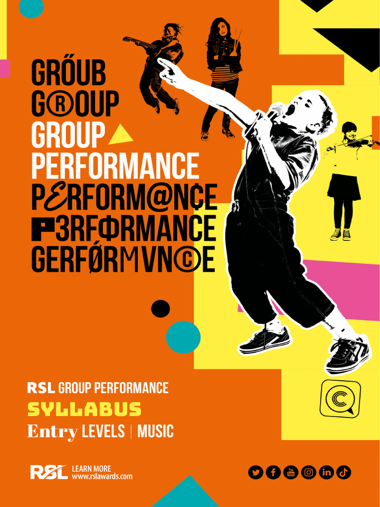 RSL Group Performance Syllabus Entry Levels | PDF | Educational ...