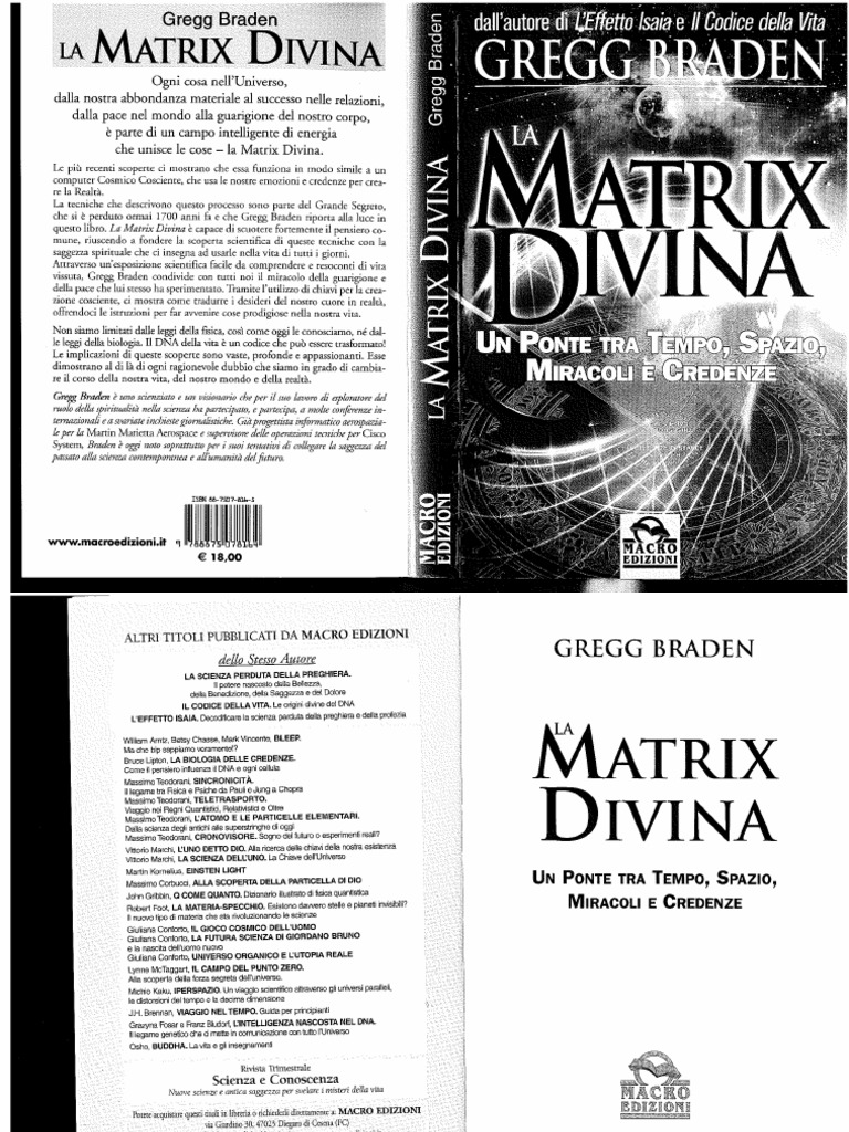 La Matrix Divina - Gregg Braden | PDF