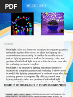 Understanding Maya Lights (Point, Spot, Directional) | PDF | Shadow | Light