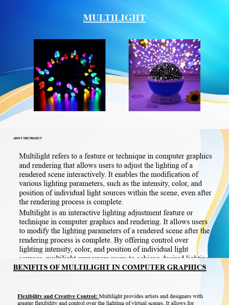MULTILIGHT | PDF | Color | Rendering (Computer Graphics)