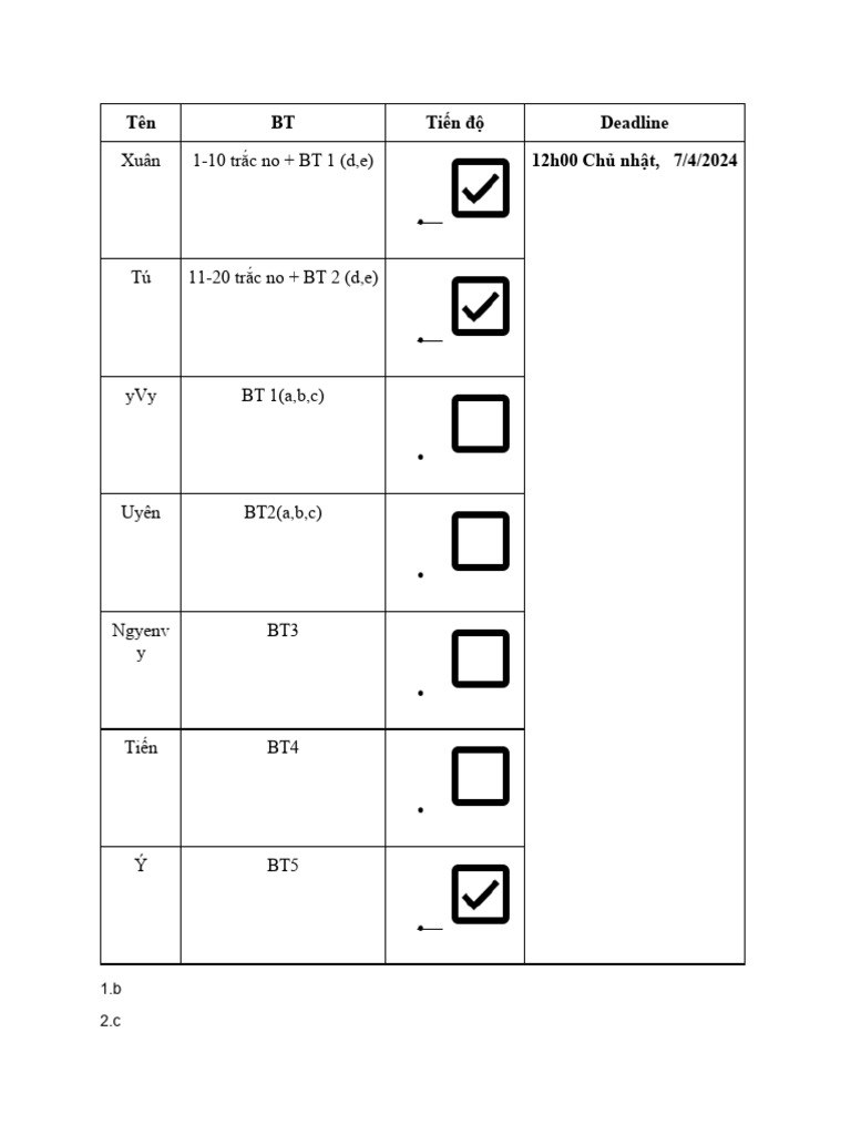 BT Nhóm 6 - Chương 8 | PDF