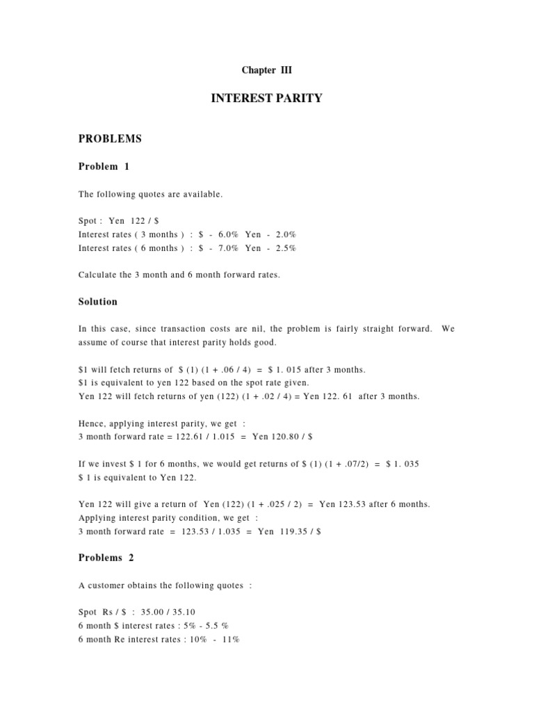 PPI Exercises | PDF | Interest | Interest Rates