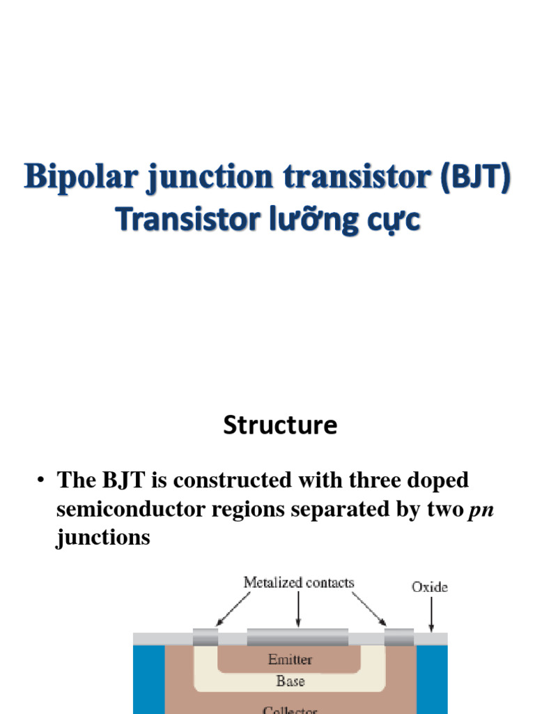 BJT 1 | PDF | Bipolar Junction Transistor | Electrical Resistance And Conductance