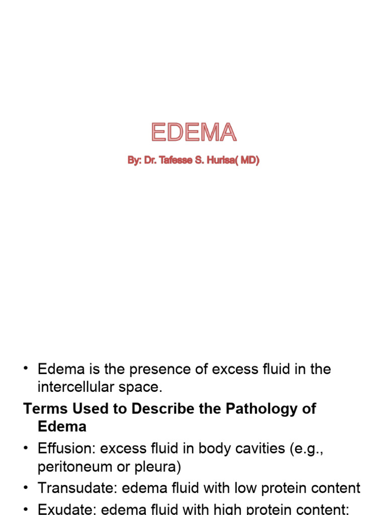 EDEMA | PDF