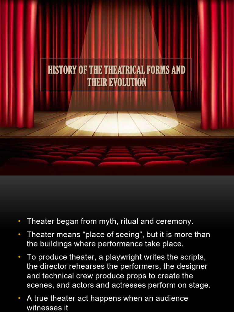 Evolution of Theatrical Forms Timeline | PDF | Theatre | Tragedy