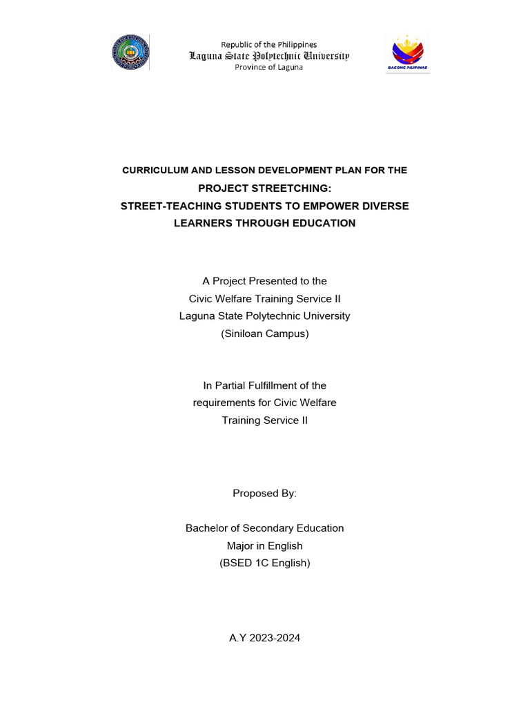 An Example of Curriculum-and-Lesson-Development-Plan | PDF | Attention ...