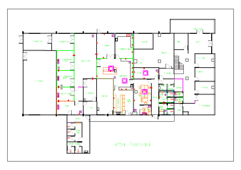Layout Hrga After Renovasi Pdf