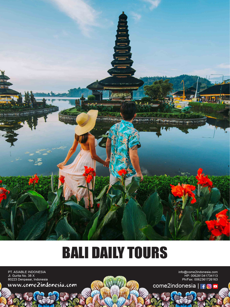 Bali Daily Tours | Descargar gratis PDF | Bali | Hotel