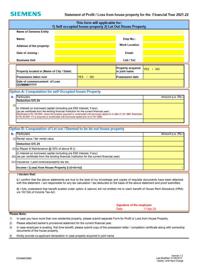 Form 12 C | PDF | Loans | Interest