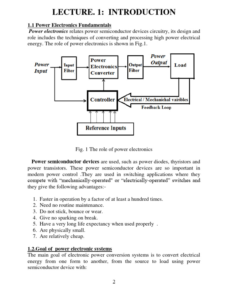 Introduction To Power Electronics | PDF | Power Electronics | Direct Current