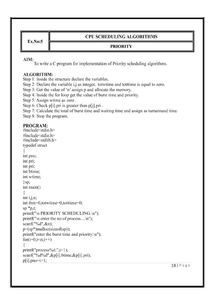 cpu scheduling | PDF cpu scheduling | PDF