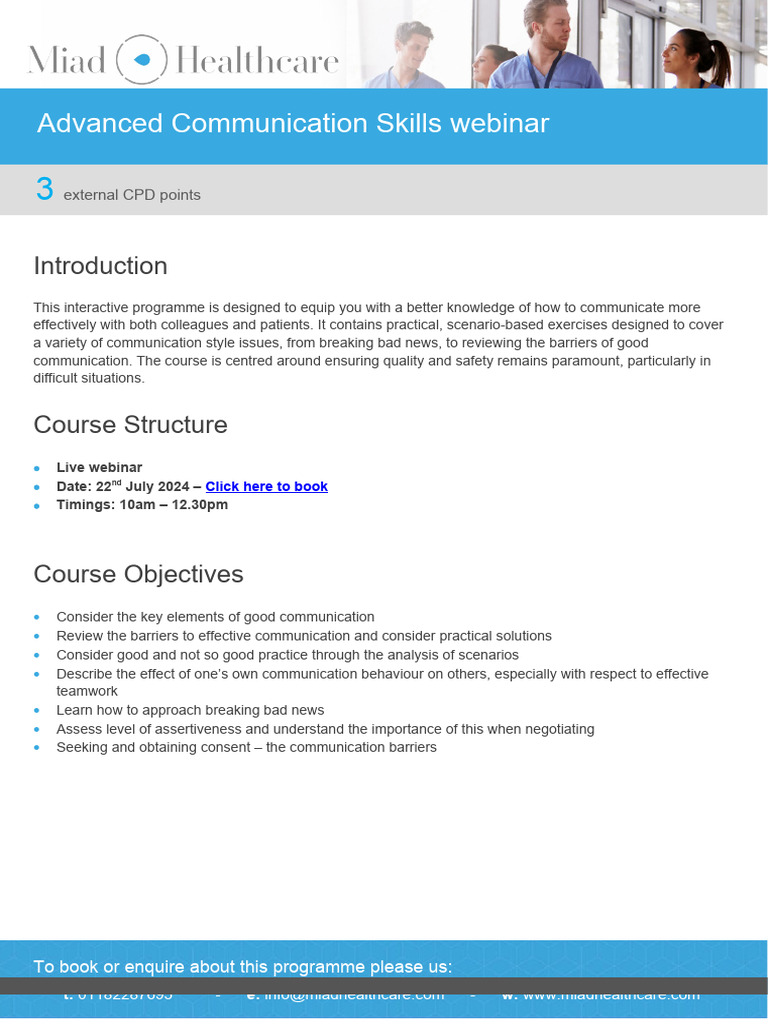 Oxford Advanced Communication Skills Flyer | PDF