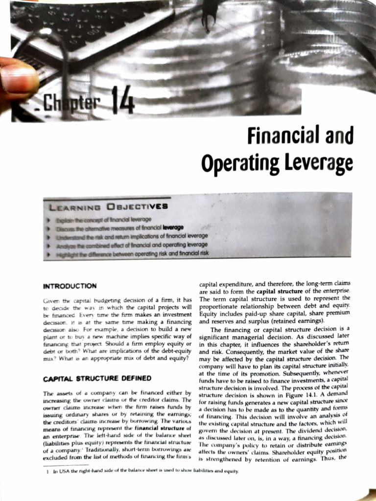 Financial and Operating Leverage | PDF