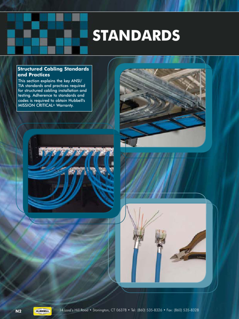 Standards: Structured Cabling Standards and Practices | PDF
