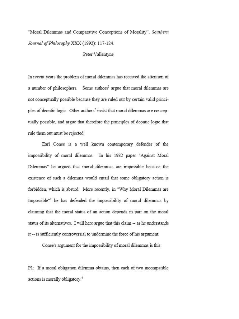 Valmda 1 | PDF | Morality | Logic