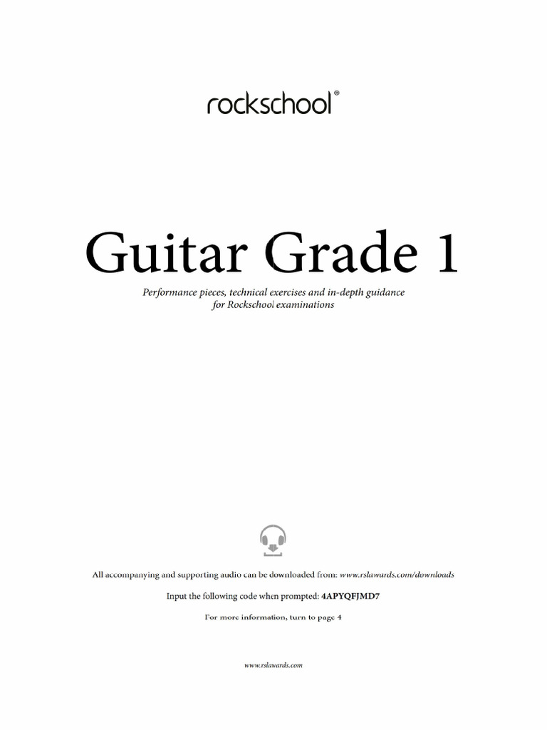 Guitar G1 | PDF