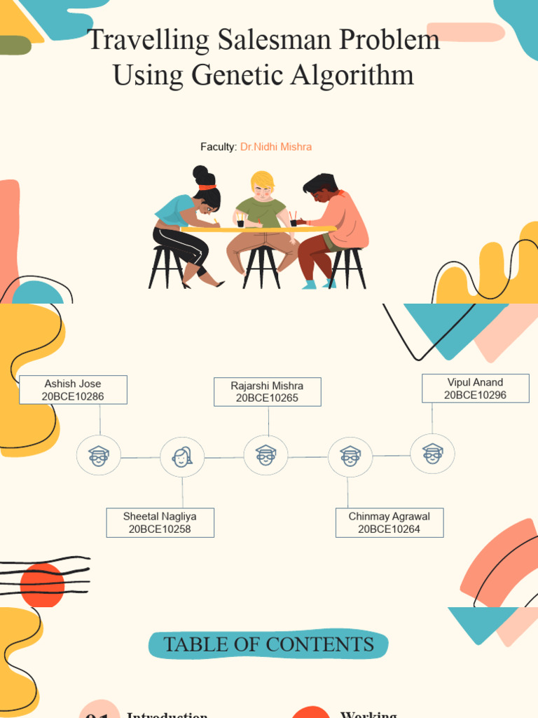 Travelling Salesman Problem Using Genetic Algorithm: Faculty | Download Free PDF | Genetic ...