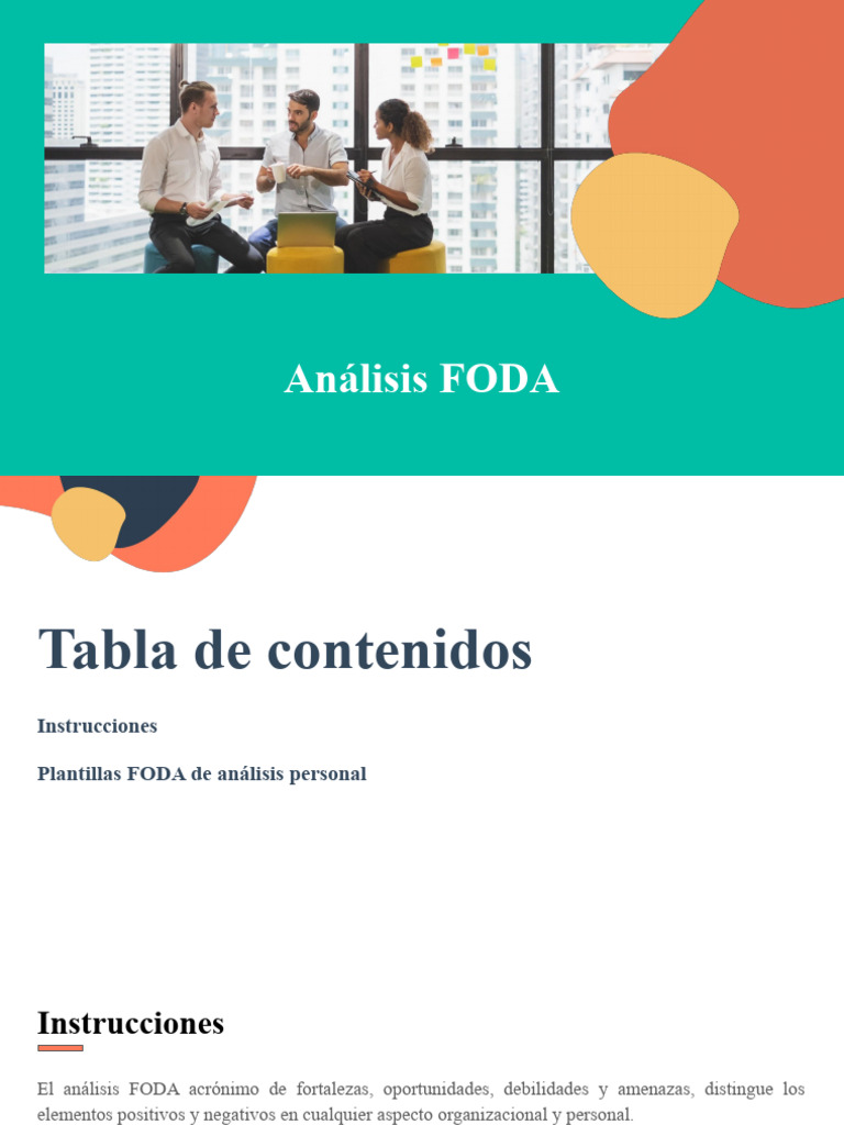 Plantilla Análisis FODA PERSONAL | PDF | Análisis FODA | Business Plantilla Análisis FODA PERSONAL | PDF | Análisis FODA | Business