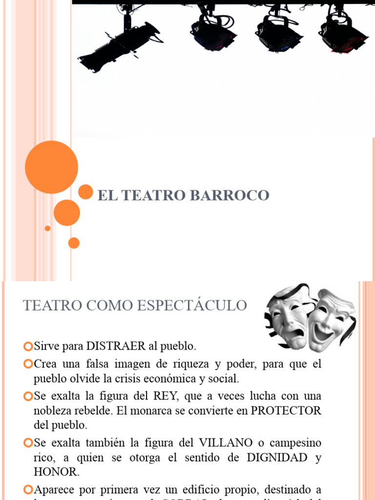 El Teatro Barroco | PDF | Teatro