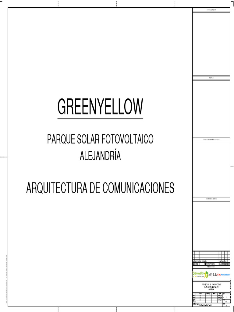 GY-FV-G498-ELE-PL-340 - RevA (Arquitectura de Comunicaciones) | PDF