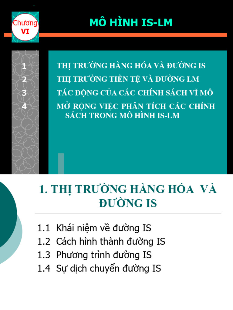 Mô Hình Is-Lm | PDF