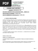 NSSCAS English As A Second Language Paper 1 Namibia | PDF | Hunting