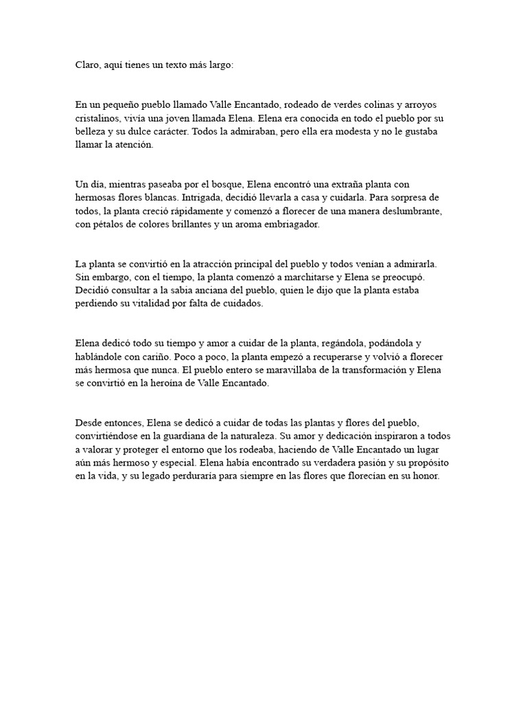 Texto de Elena | PDF