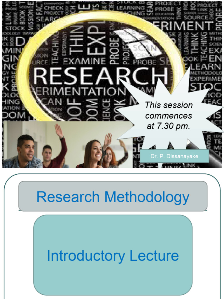 Research Methodology Lecture 1 | PDF | Experiment | Quantitative Research