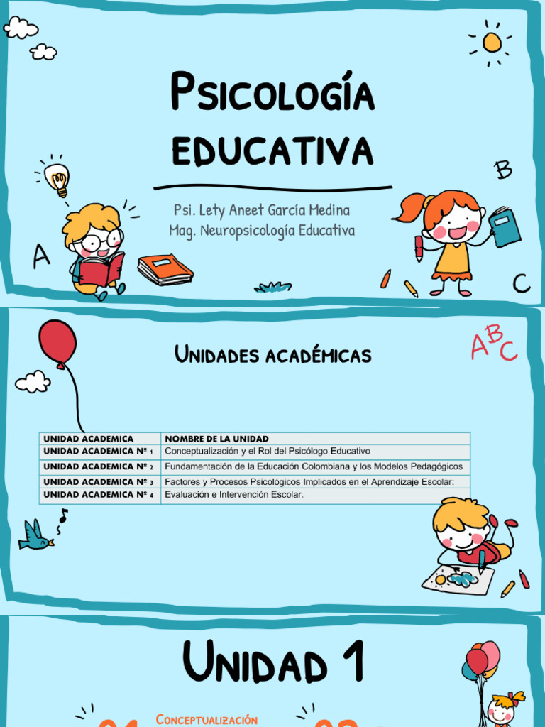 Psi - Educativa - Unidad - 1 - Mapa Mental - 20 - Porciento - Nota | PDF