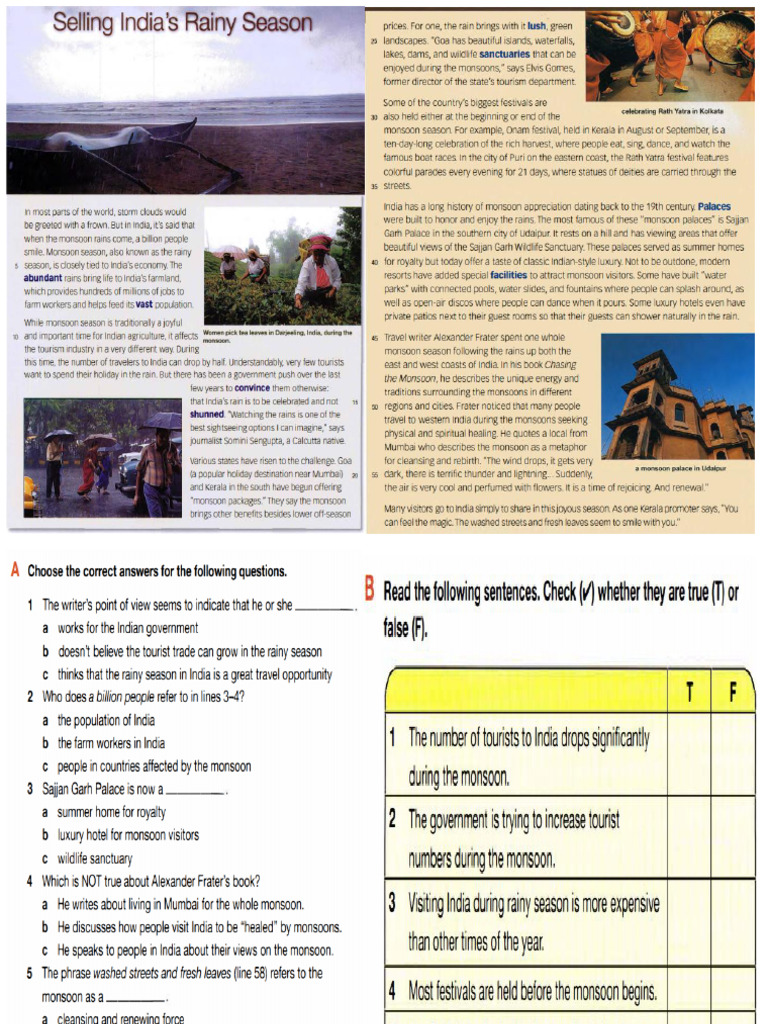 READING COMPREHENSION PI3 | PDF