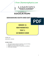 Mathematics GR 8 Project Term 3 | PDF | Area | Rectangle