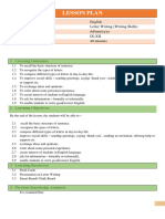Grade 9 Formal Letter Writing Lesson | PDF | Lesson Plan | Cognition