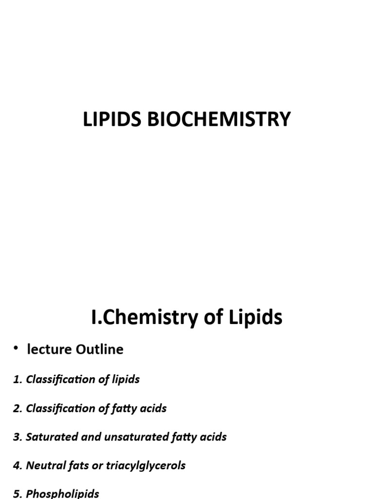 Lipids Biochemistry | PDF | Lipoprotein | Lipid