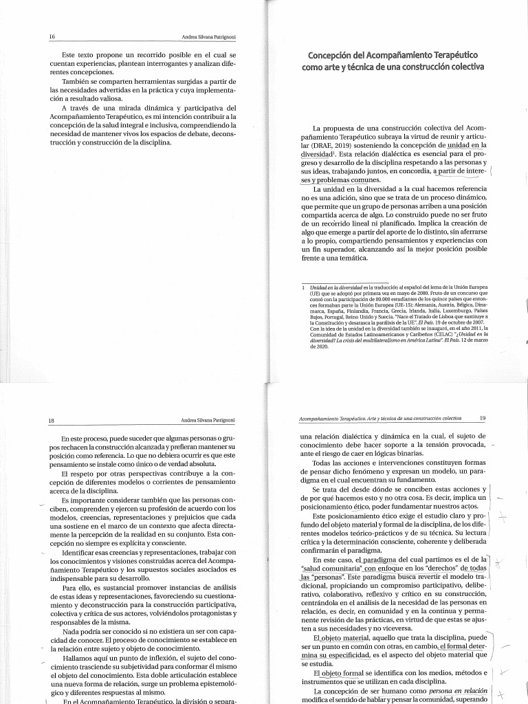Patrignoni A At Modelos De Atención En S M Pdf