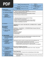 Bread and Pastry Production Lesson Plan | PDF | Rubric (Academic ...