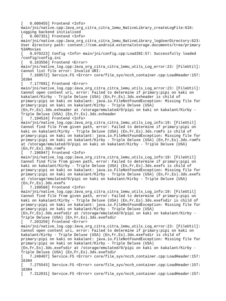 citra_log | PDF | Computing | Computer Architecture