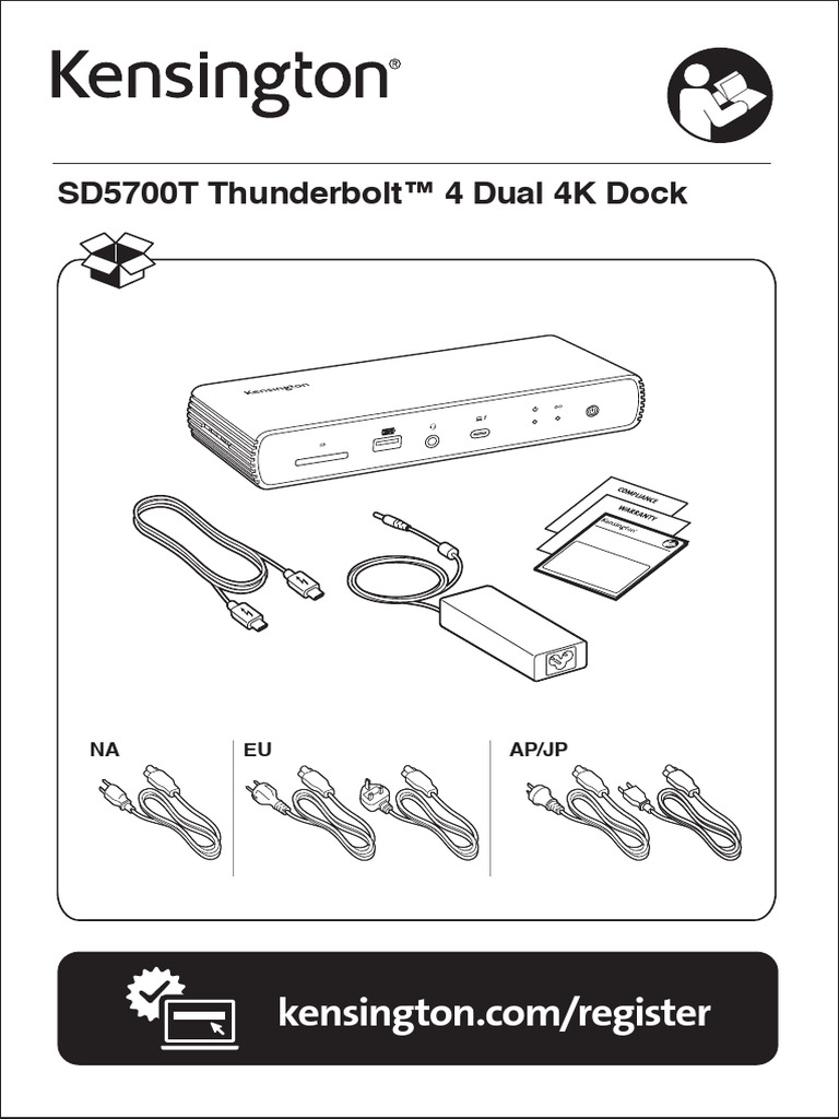 Kensington SD5700T Thunderbolt 4 Dock | PDF | Usb | Computing