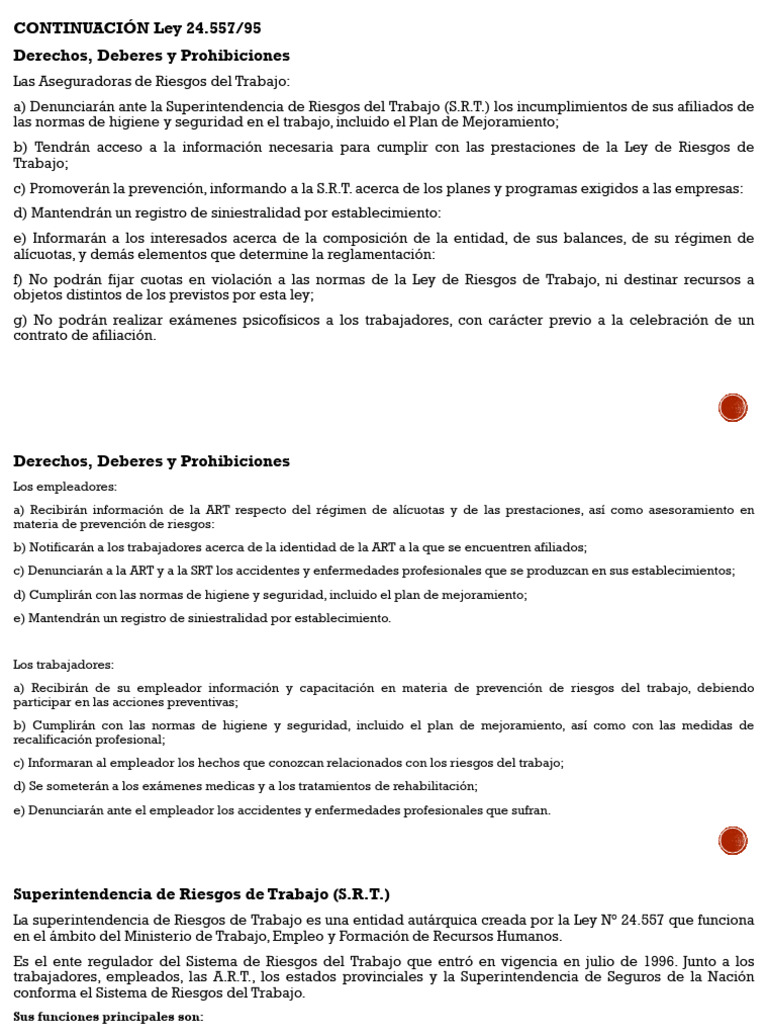 Unidad 1 - Clase 2 | PDF | Seguridad y salud ocupacional | Seguro