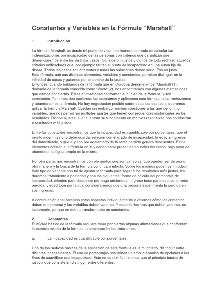 Análisis de la Fórmula Marshall en Córdoba | PDF | Inflación | Presupuesto