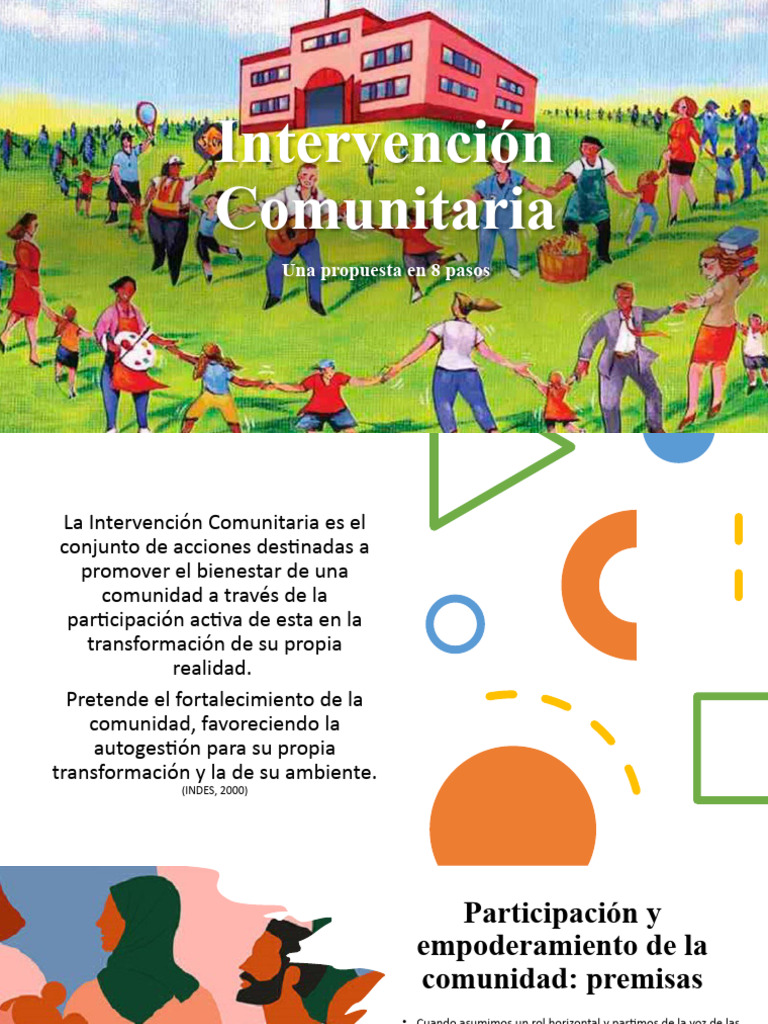 Fases Intervencion Comunitaria | PDF | Evaluación | Aprendizaje