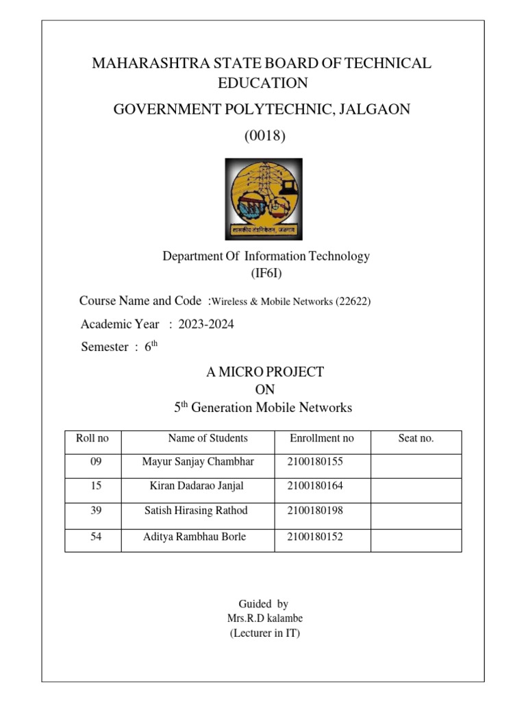 WMN Group | PDF | Computer Network | 4 G