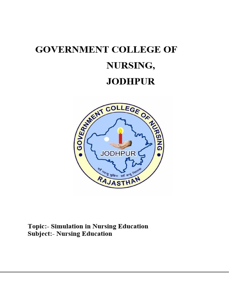 Simulation in Nursing Education | PDF | Simulation | Learning