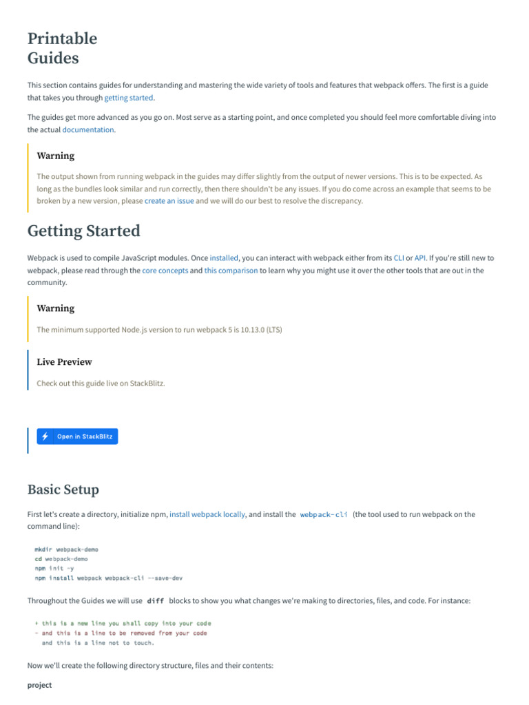 Webpack Guide | Download Free PDF | Computer Science | Software