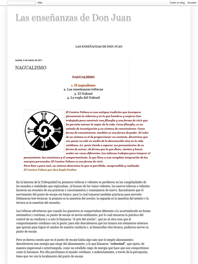 Las Enseñanzas de Don Juan | PDF | Filosofía