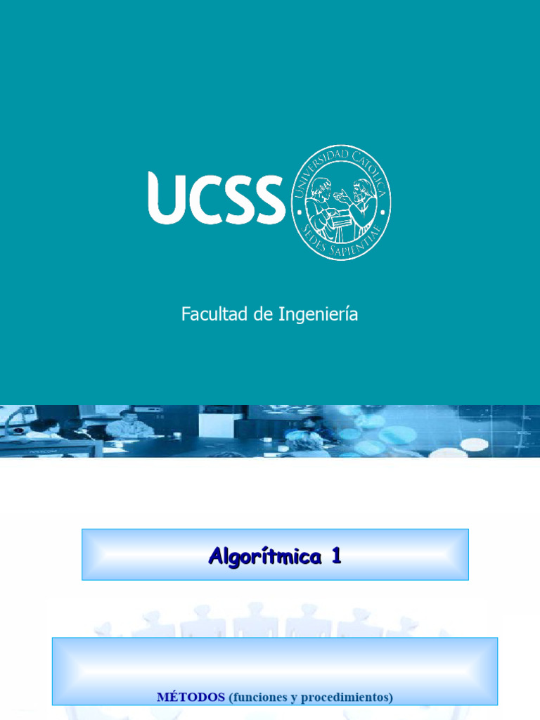 Metodos Algo1 | PDF | Parámetro (programación de computadora) | Programación de computadoras