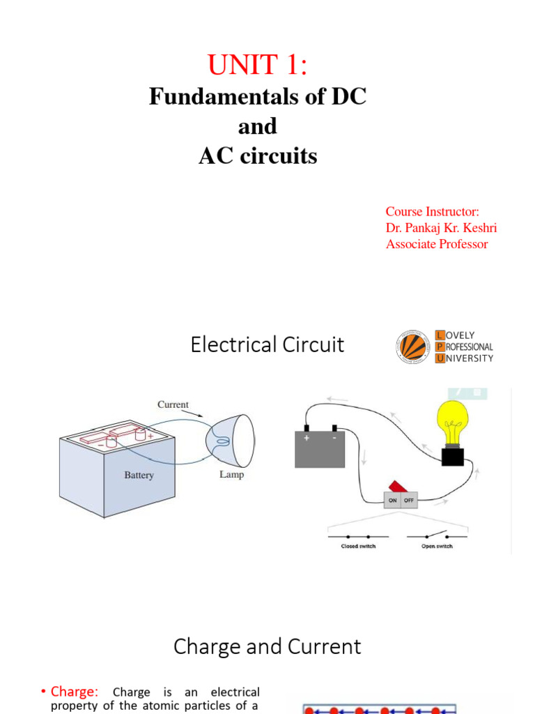 Unit 1 Ece | PDF | Series And Parallel Circuits | Electrical Network