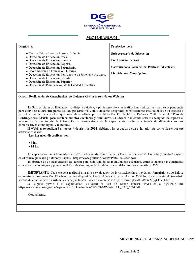 CAPACITACIÓN DE DEFENSA CIVIL - ME-2024-02266866-GDEMZA-SUBEDUCACION ...