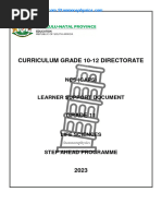 Grade 11 Life Sciences Remote Learning Booklet - Term 1 & 2-1 | PDF
