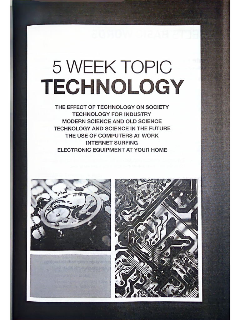 Week 5 Technology PERFECT IELTS VOCABULARY | PDF